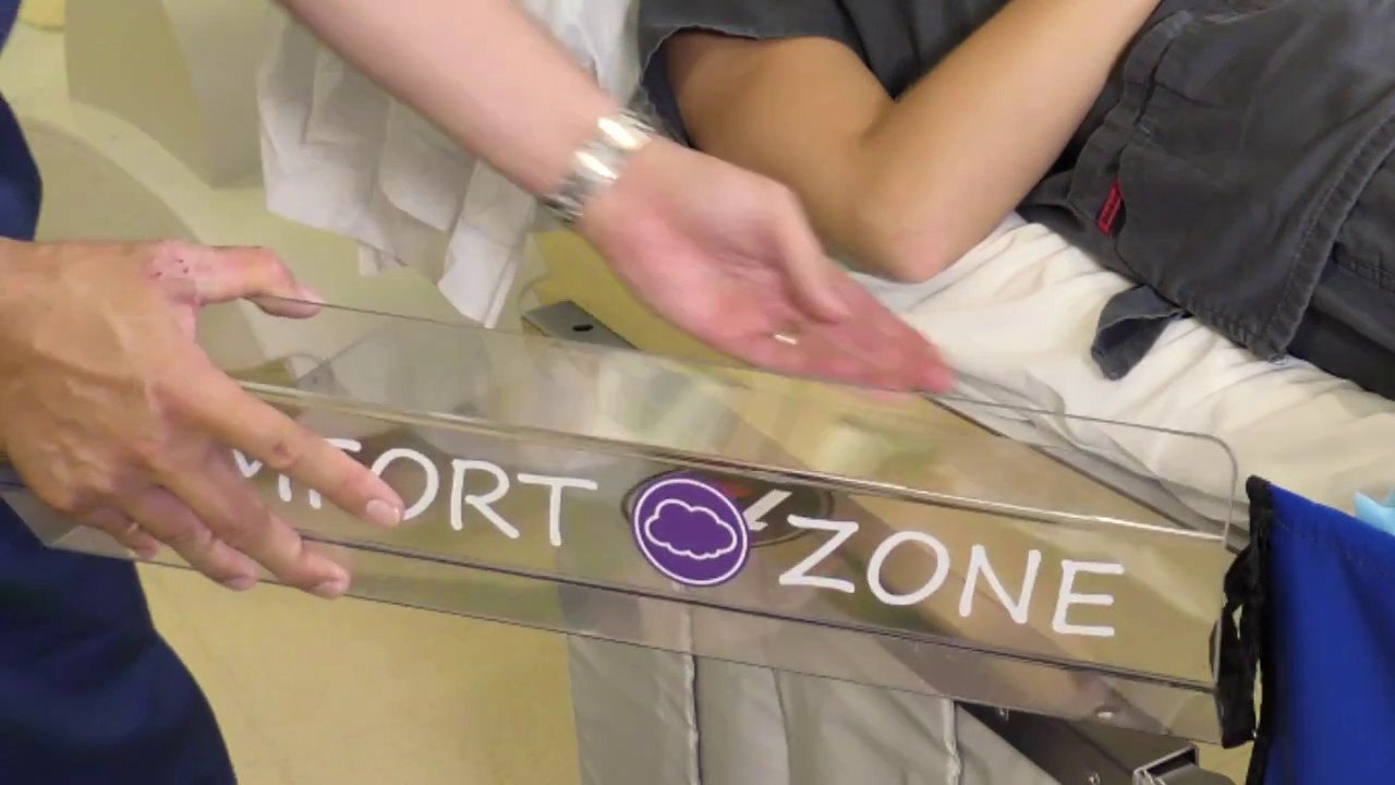 TZ Medical Comfort Cradle and Shield - YouTube