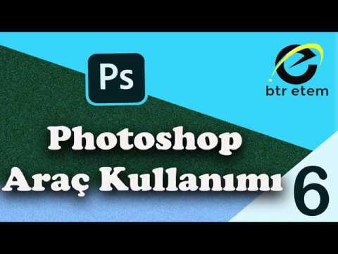 Photoshop Araç Kullanımı 6  Yazı yazma ve Şekil Çizme Araçları
