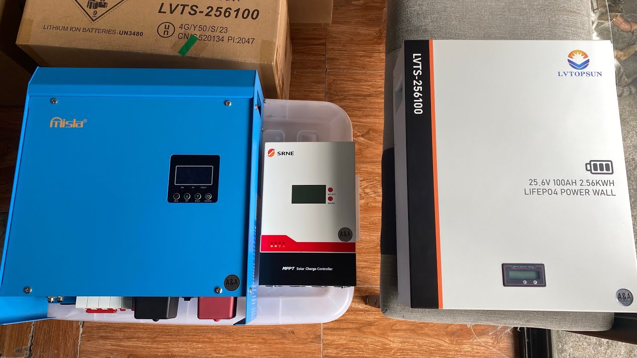 3kw 24v misla offgrid Inverter - YouTube