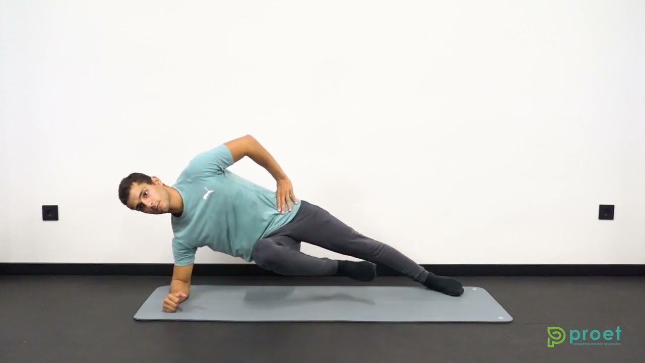 57. Flexo-extensión de pierna en apoyo de pie y antebrazo - YouTube