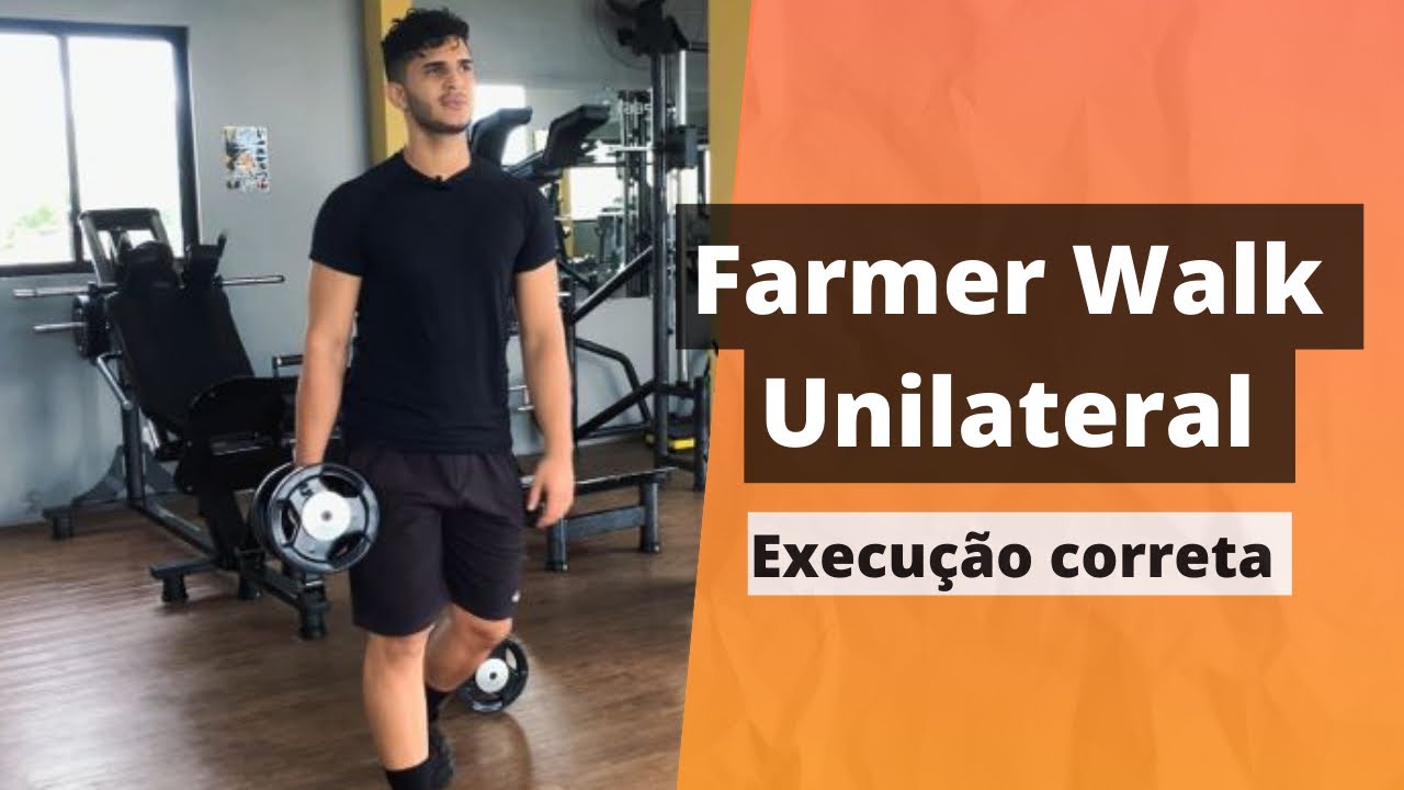 Farmer walk unilateral - YouTube