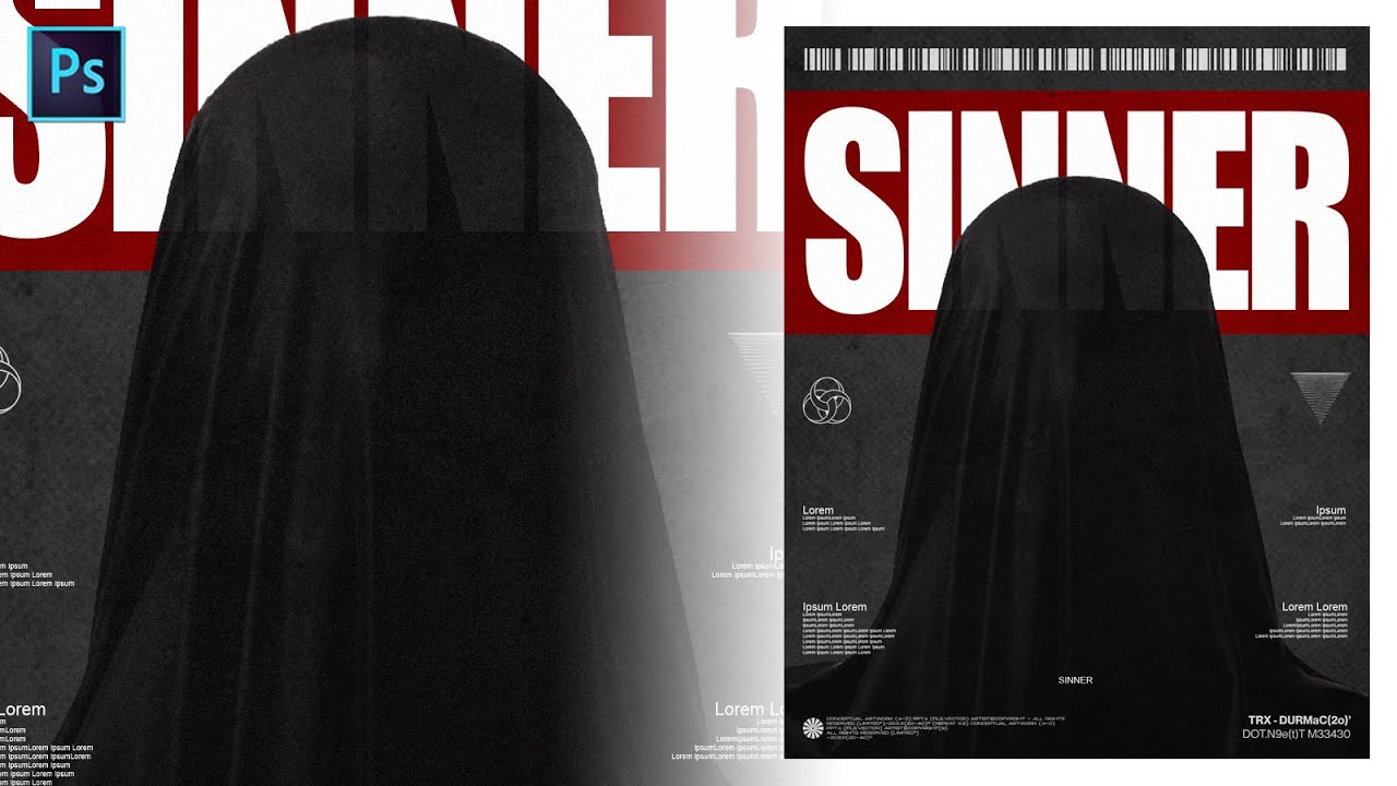Sinner - Poster - Photoshop Tutorial - YouTube