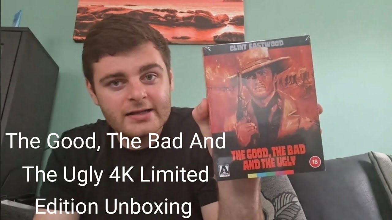 The Good The Bad And The Ugly 4K Arrow Video Limited Edition Unboxing ...