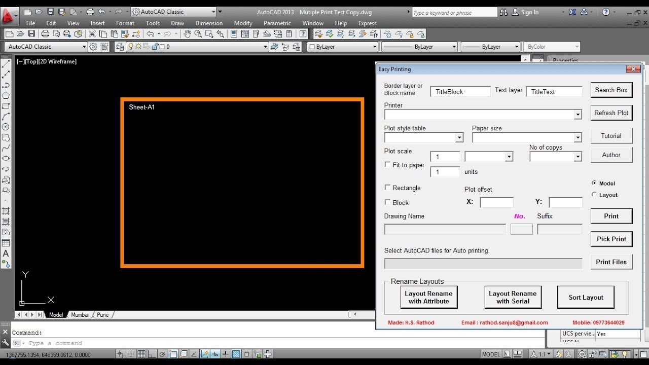 Easy Printing AutoCAD - YouTube