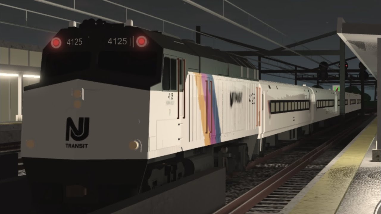 Amtrak and NJ Transit trains thought out the years from June 1983-1987 ...