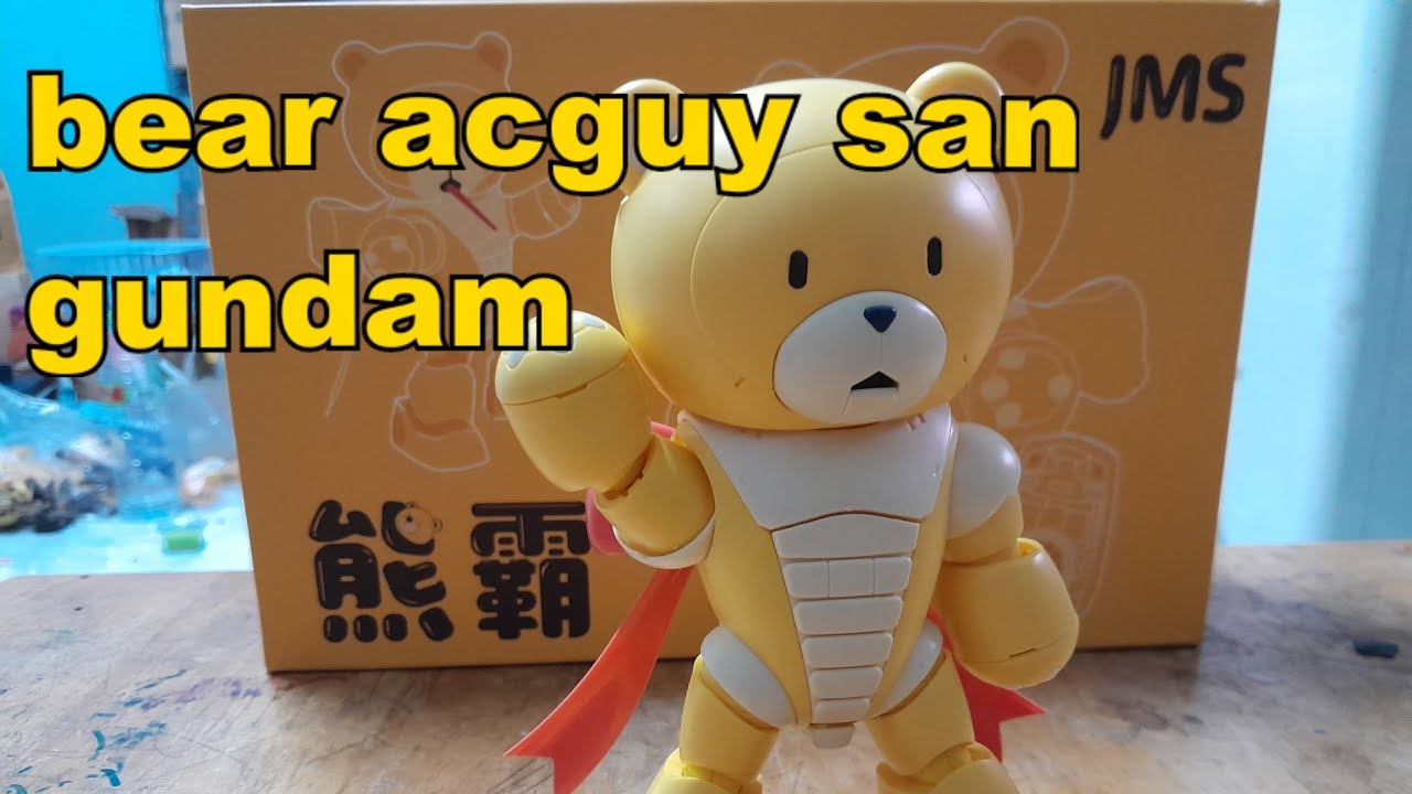 bear acguy san gundam ประกอบกันดั้ม bear acguy san #กั้นดั้มจีน #gundam ...