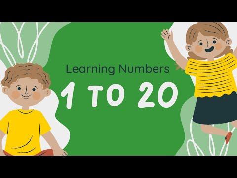 Meet The Number 1 to 20 || 123 Numbers Counting || SJ KiDS WORLD - YouTube