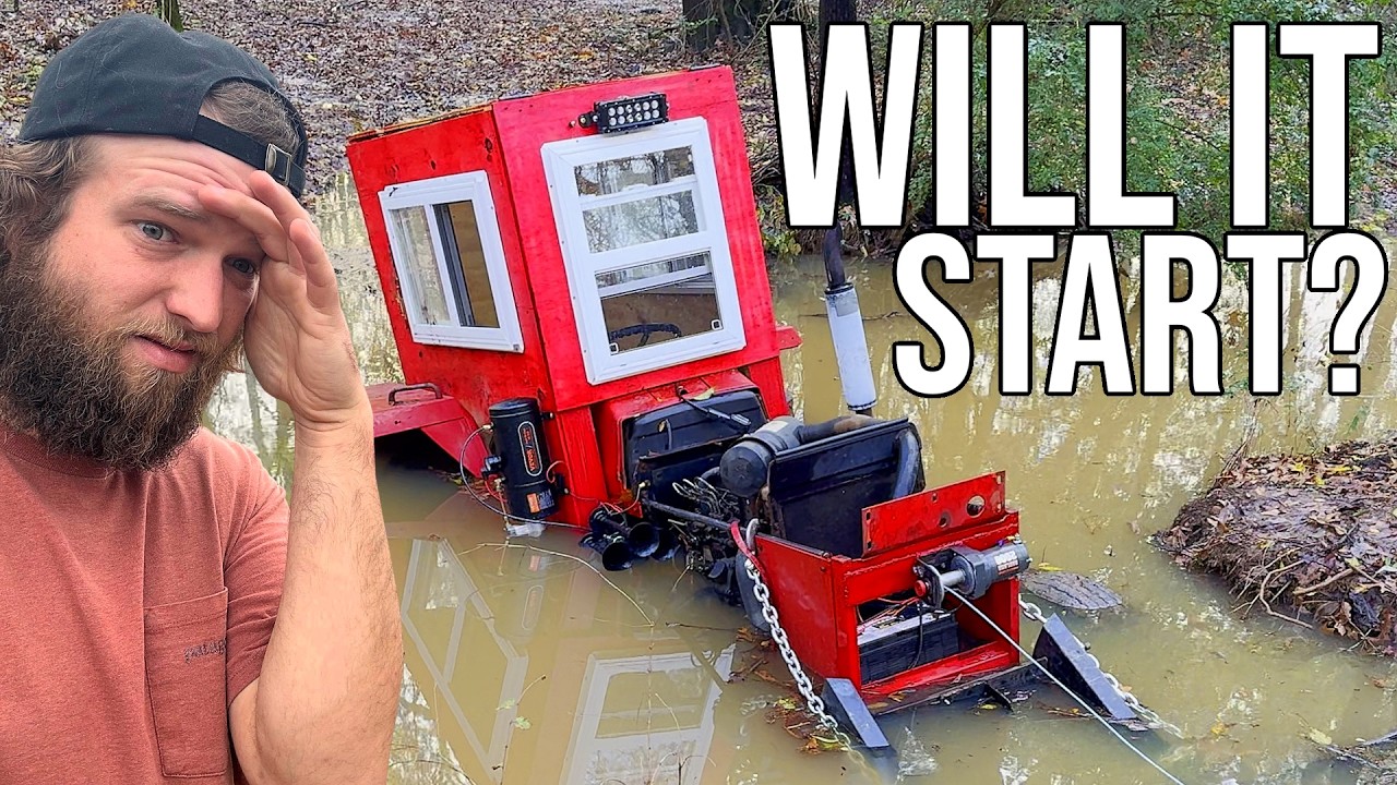 Can We Save My VERY Stuck Tractor? - YouTube