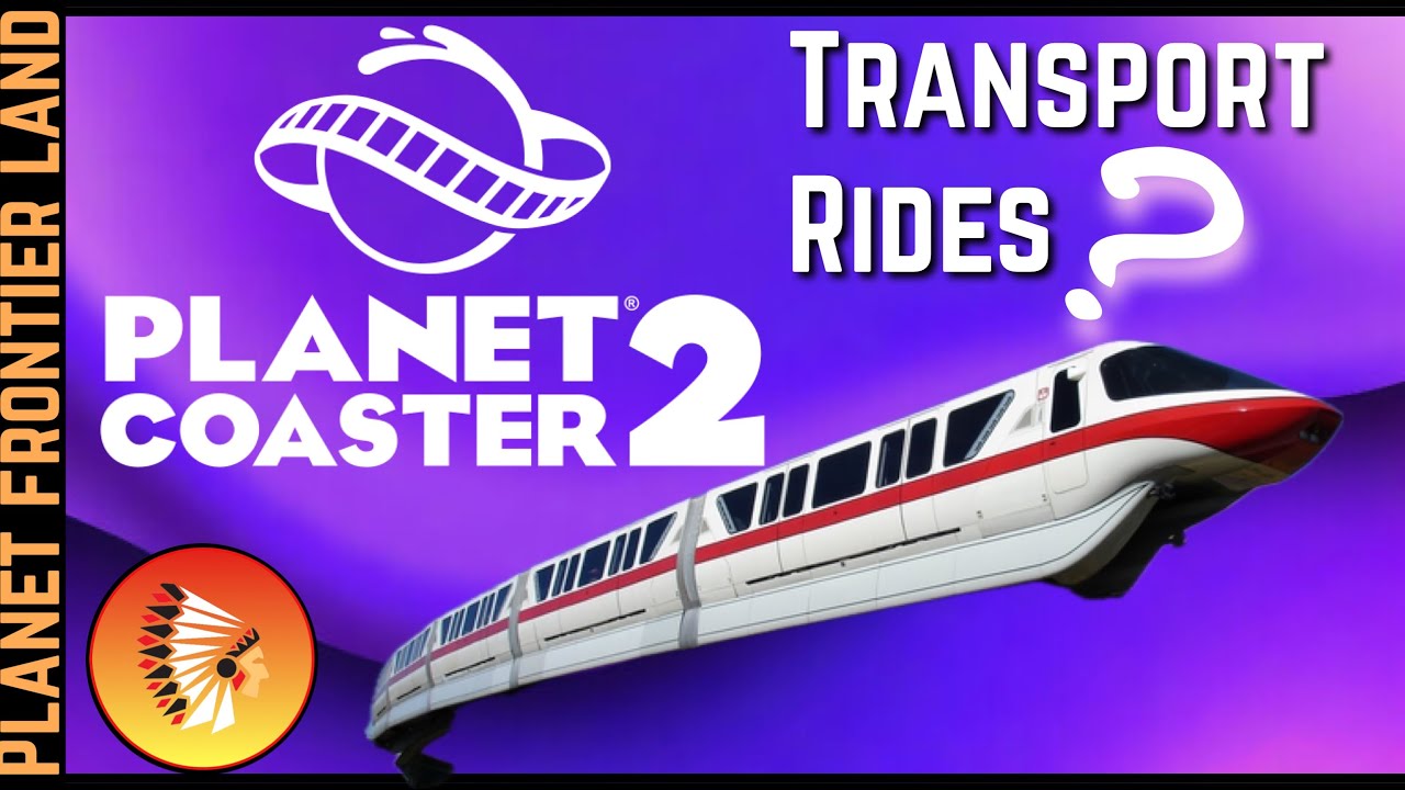 Planet Coaster 2 | What kind of Transport Rides will we Have? - YouTube
