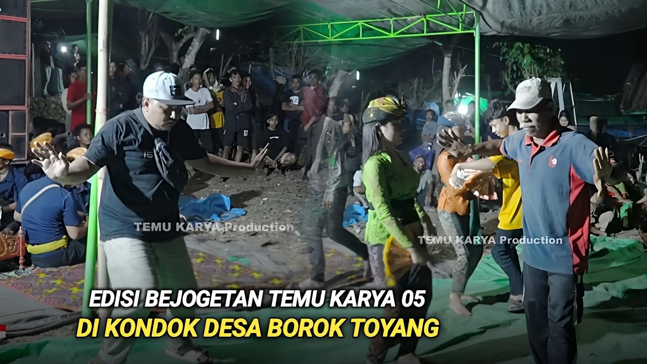 Edisi bejogetan terbaru Temu karya 05 di kondok desa borok toyang - YouTube