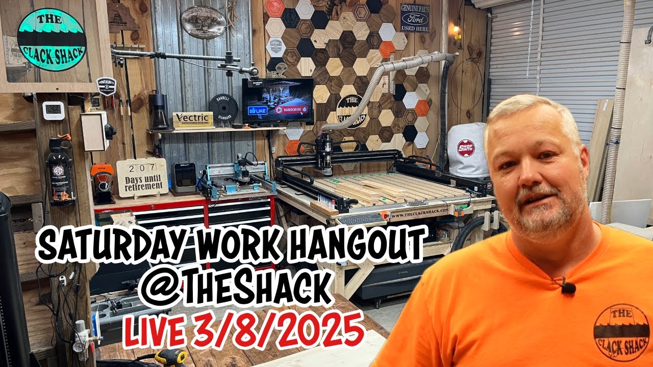 Saturday WORK hangout @The Shack - 3/8/25 - YouTube