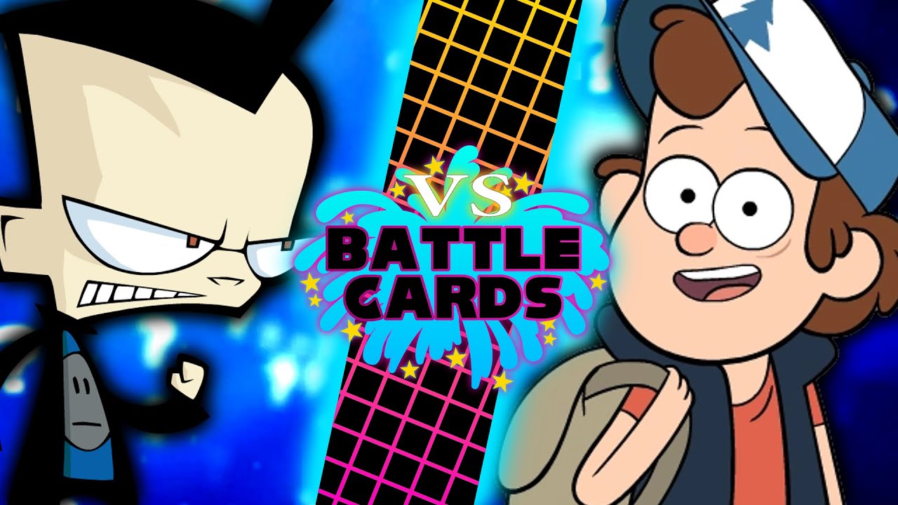 Dib Membrane VS Dipper Pines (Invader ZIM VS Gravity Falls) - VS Battle ...