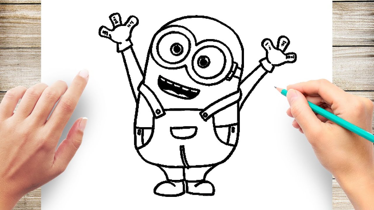How To Draw Bob The Minion Step By Step YouTube how-to-draw-bob-the-minion-step-by-step-youtube