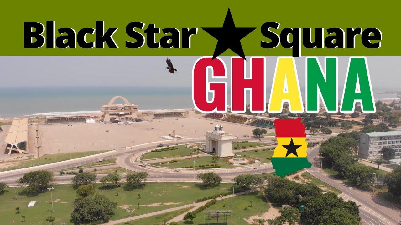 Ghana Black Star Square also known as Independence Square - YouTube
