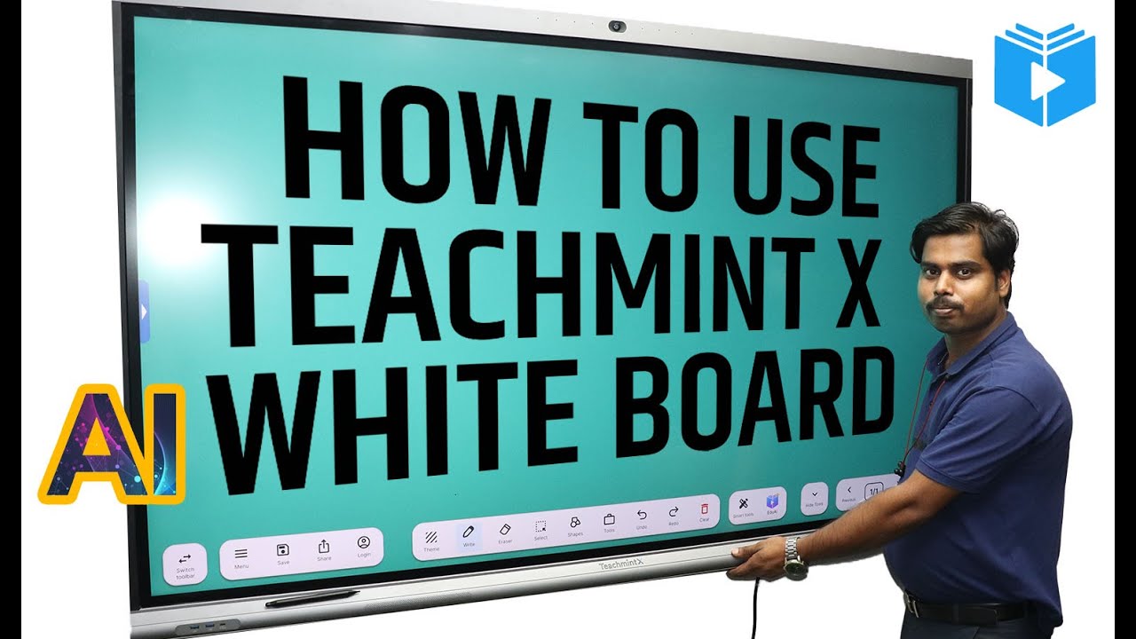 Best AI Digital smart Board | Interactive Flat Panel | Teachmint x Demo ...