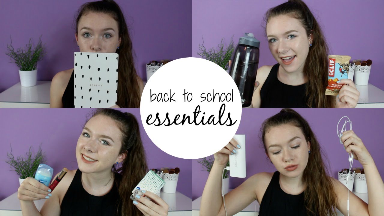 Back To School Essentials | What You NEED For School - YouTube