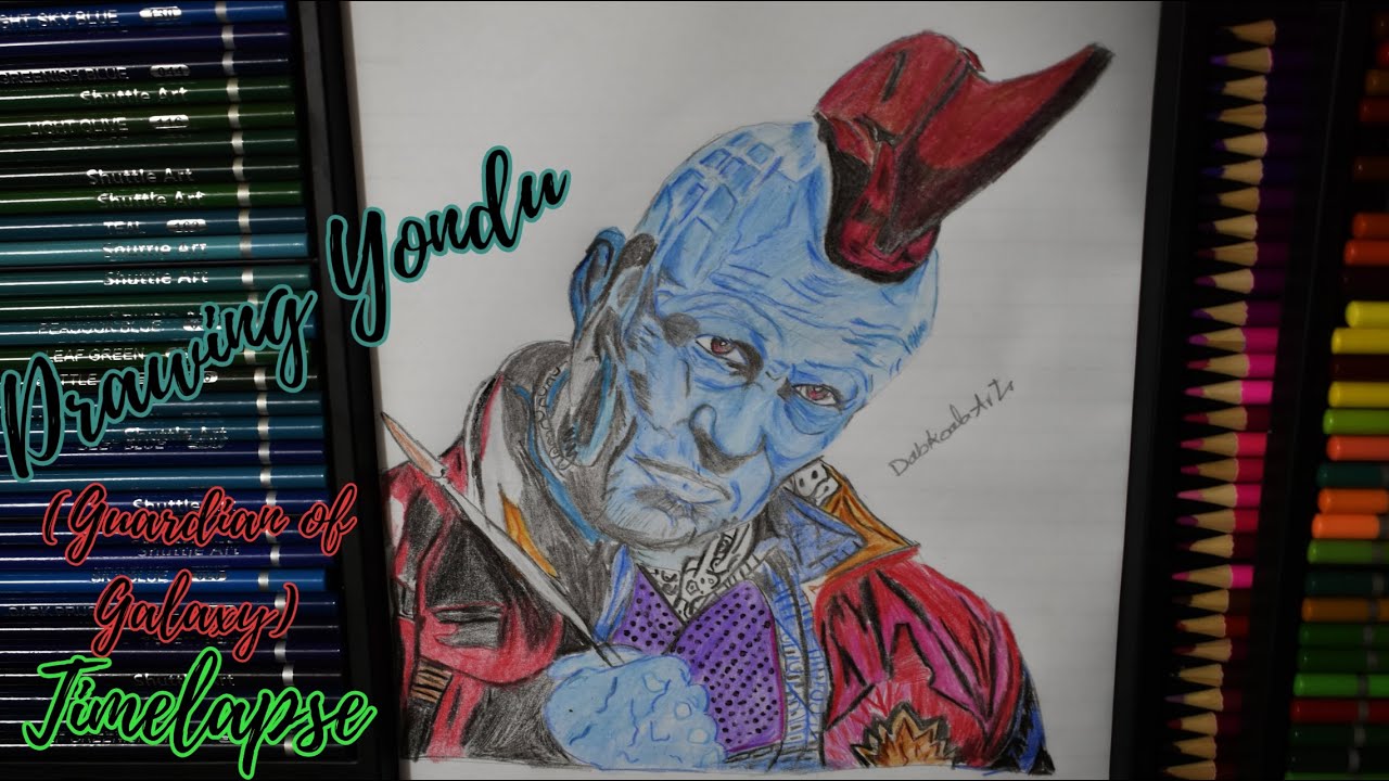 Yondu Udonta (Michael Rooker) - Drawing Timelapse || Guardian of Galaxy ...