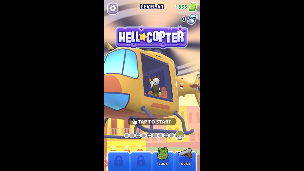 Hell Copter LV up 60 Kill Boss - YouTube