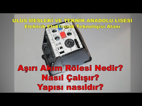 AŞIRI AKIM RÖLESİ NEDİR? NASIL ÇALIŞIR? YAPISI NASILDIR?