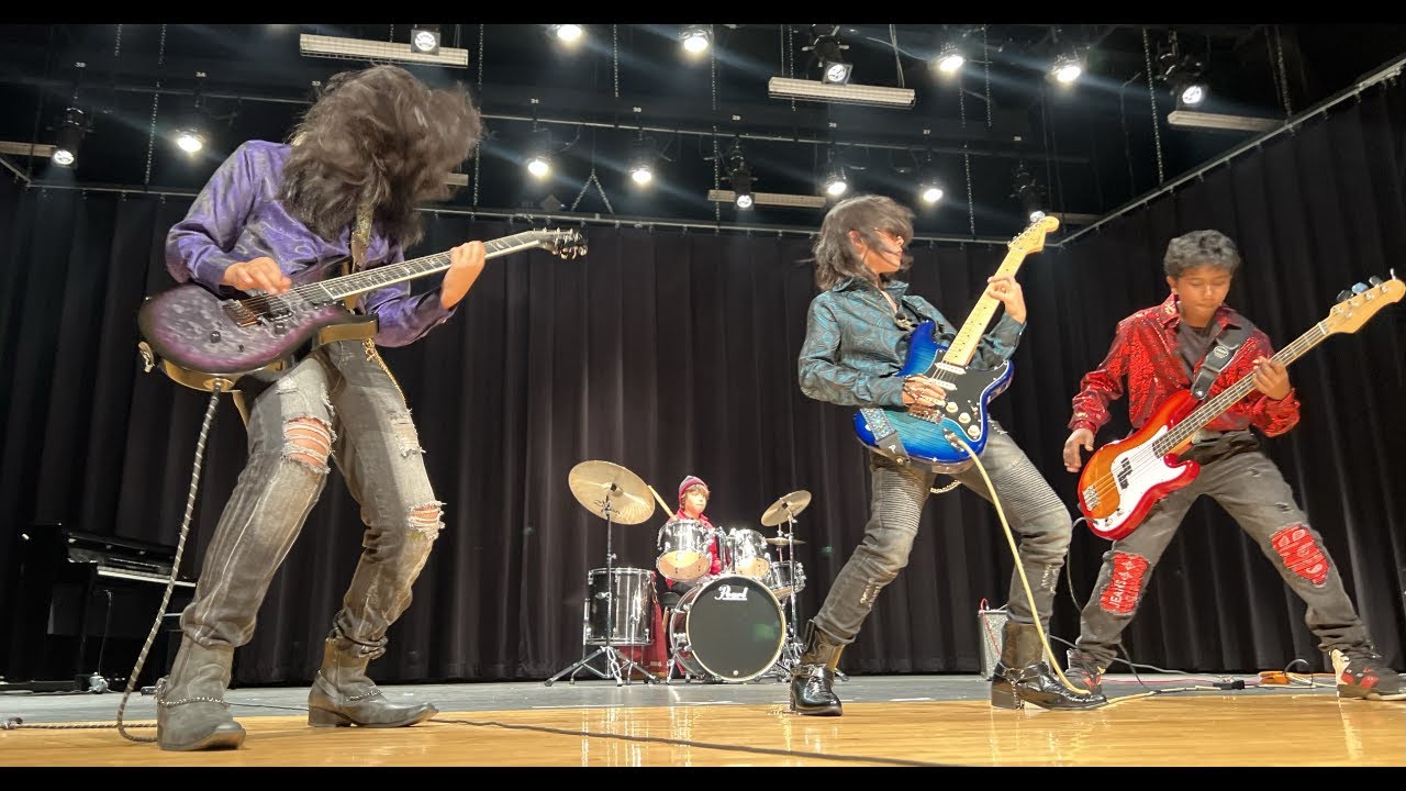 Best talent show performance of 2023 -- Master of Puppets -- Metallica ...