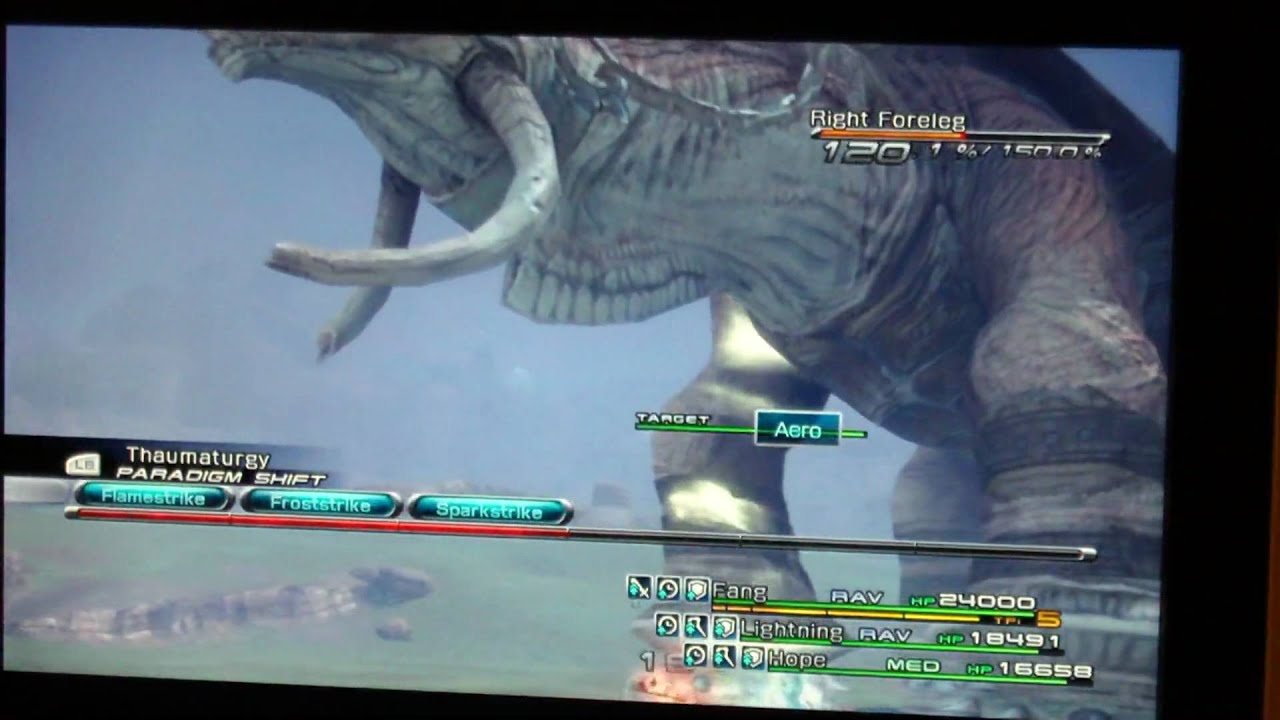 Final Fantasy XIII - Adamantortoise (Xbox 360) - YouTube