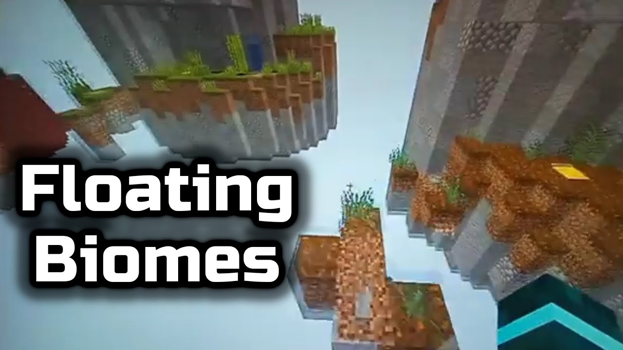 Floating Biomes - Parkour Map Gameplay - Minecraft - YouTube