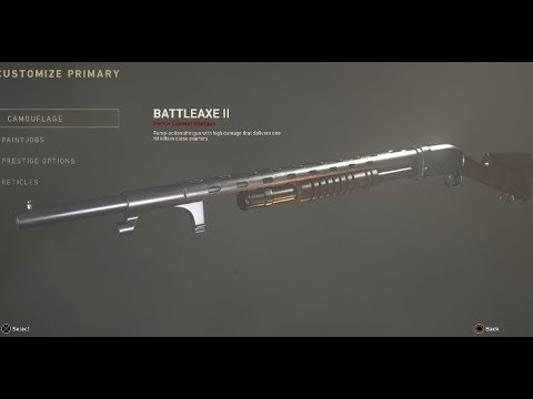 Cod WW2 Combat Shotgun Battleaxe 2 Heroic Variant Showcase - YouTube