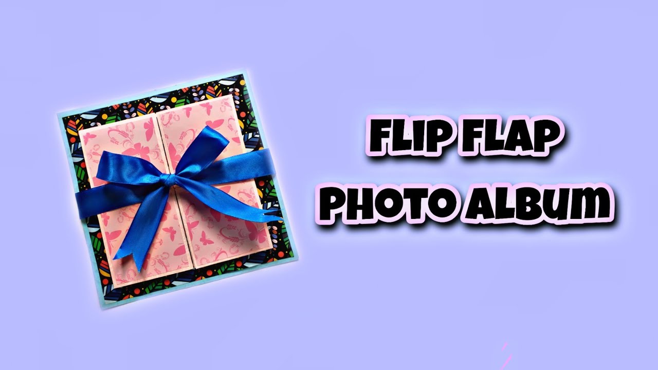 Scrapbook Ideas: Flip Flap Photo Album - YouTube