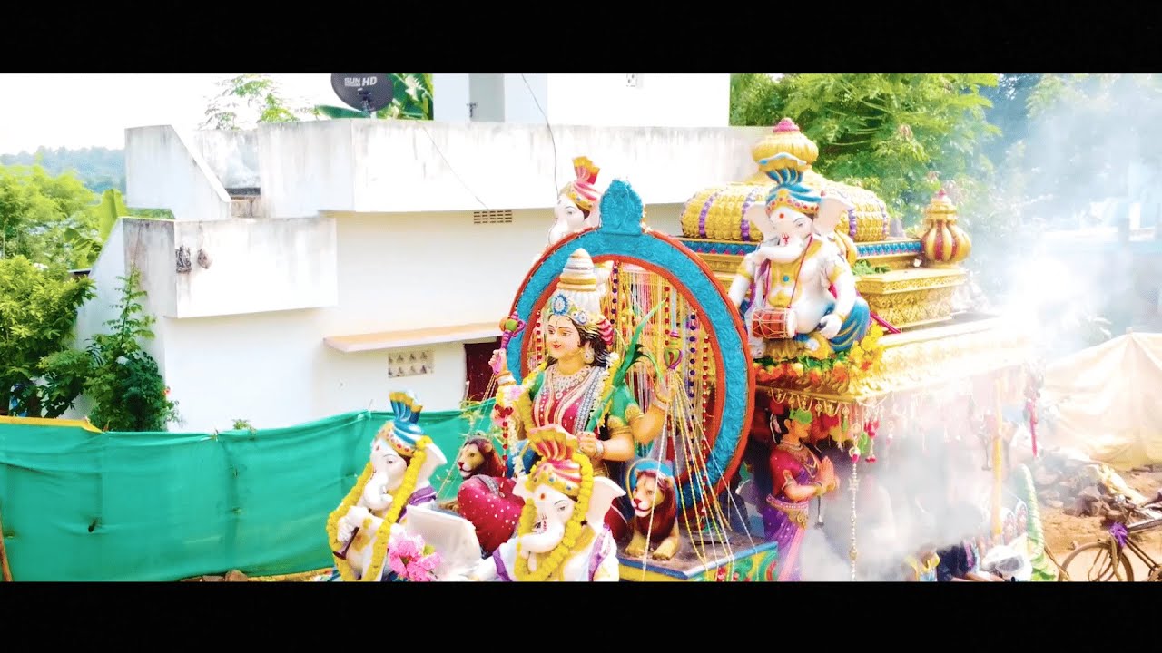 Dasara Cinematic Drone View @ Pothavaram - YouTube