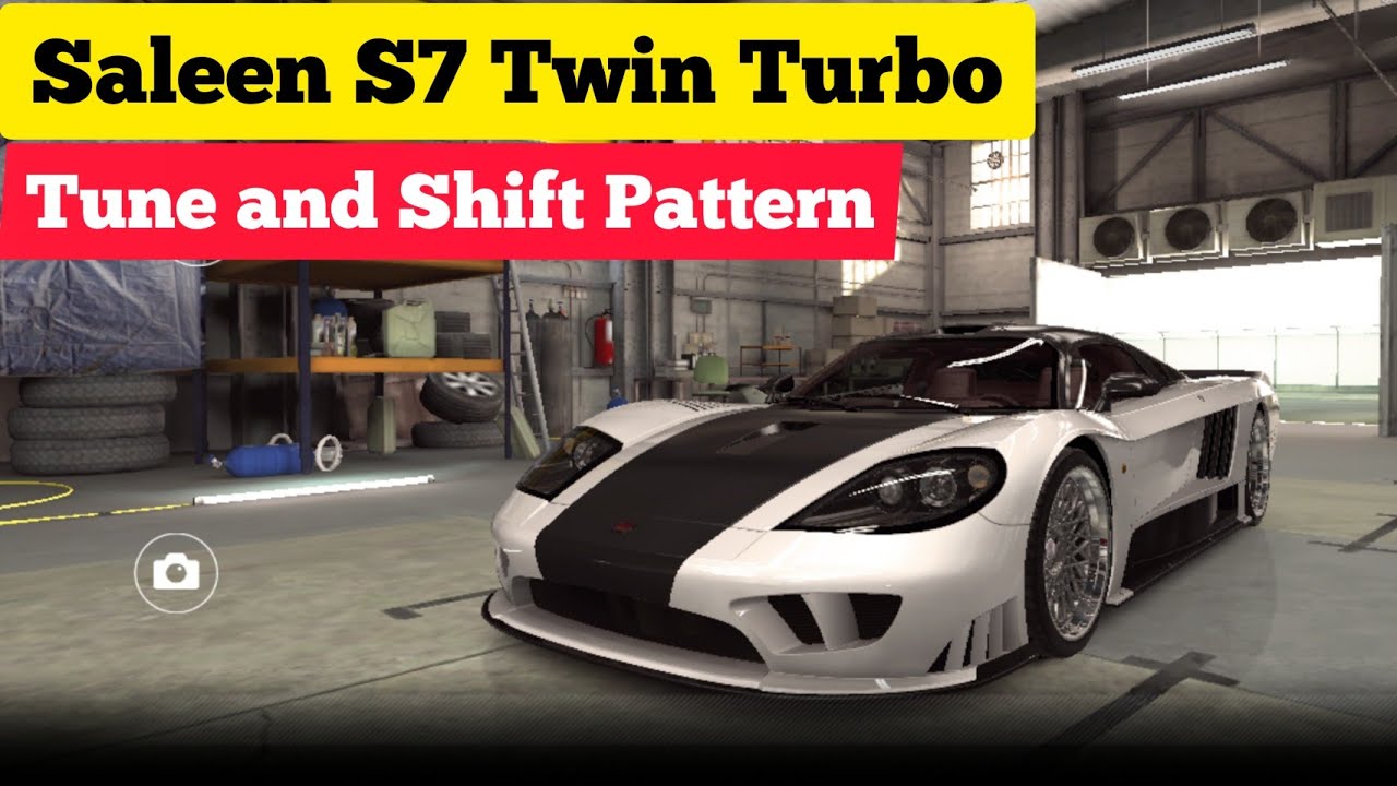 CSR2 | Saleen S7 Twin Turbo | Setup , Tune and Shift Pattern - YouTube