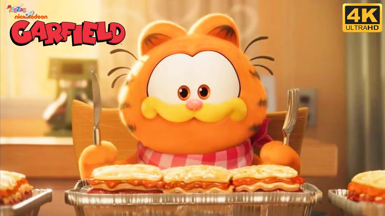 Garfield #4 | A Lasanha Está Pronta "THE END" | Português 4K ...