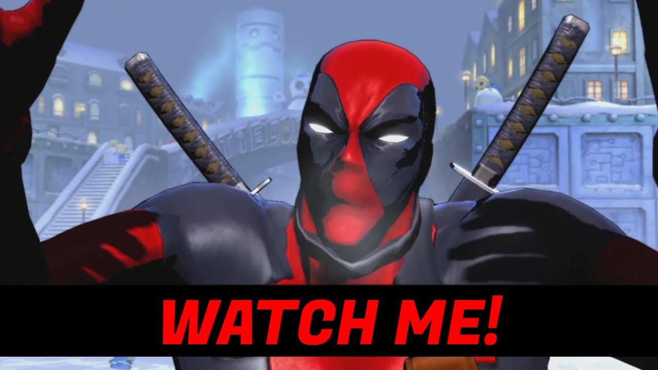 UMVC3 - DEADPOOL SOLO COMBOS! - YouTube