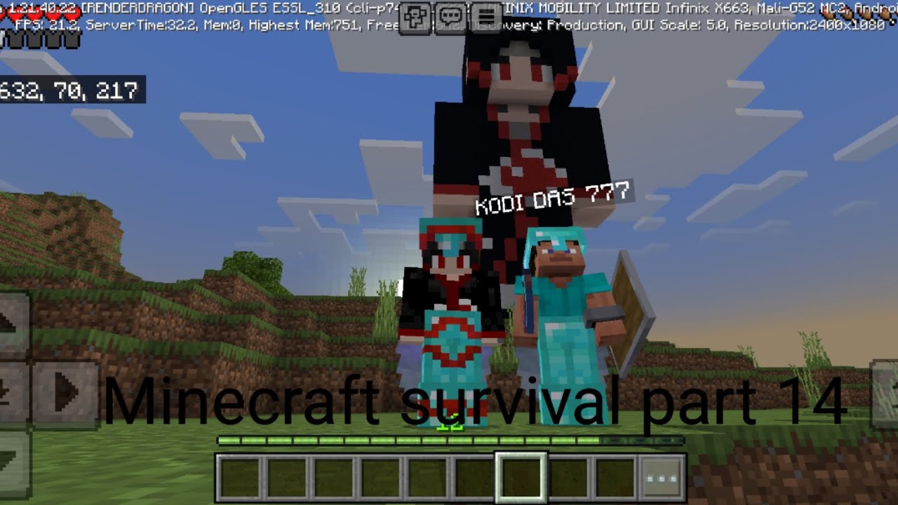 duo Minecraft survival part 14 - YouTube