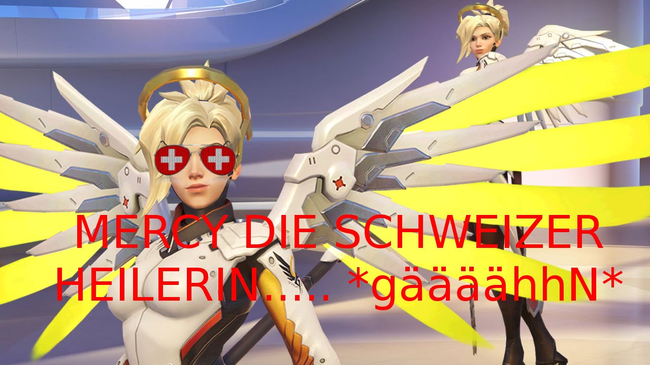 Let's Play OVERWATCH BETA: Mercy die Schweizer Heilerin gääähn ...