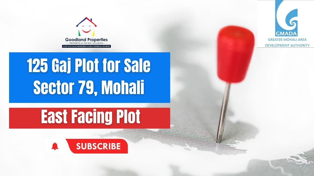 125 Gaj Plot for Sale in Sector 79 Mohali | East Facing - YouTube