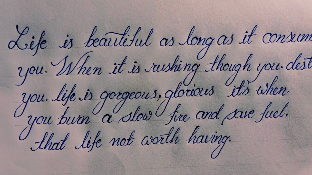 simple handwriting for beginners #handwriting #beautiful /akash ...