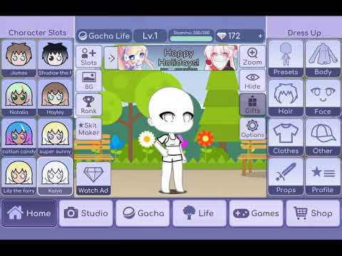 Making stitch from lilo and stitch *Gacha life* srry music - YouTube