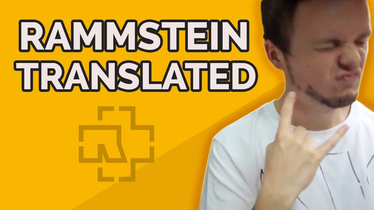 Rammstein's Greatest Lyrics Translated From German To English 🔥 - YouTube