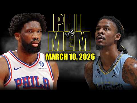 Philadelphia 76ers vs Memphis Grizzlies Full Game Highlights – March 10, 2026 | NBA Season