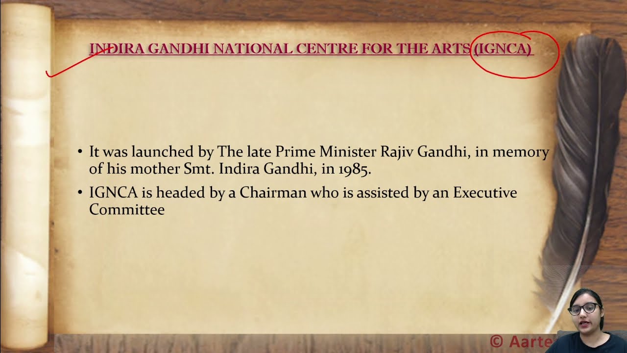 INDIRA GANDHI NATIONAL CENTRE FOR THE ARTS [IGNCA] UPSC CSE IAS - YouTube
