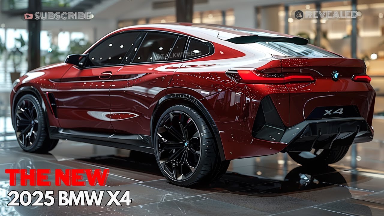 The 2025 BMW X4 is a vehicle that is styled, sporty, and engineered for ...