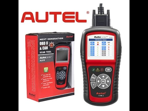 Diagnosis de motor con AutoLink AL519 de Autel - YouTube