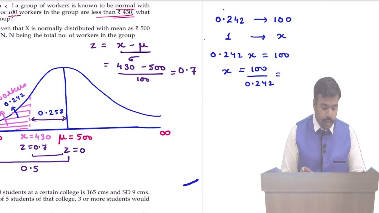 NORMAL DISTRIBUTION | Normal Distribution Table & Area under curve ...