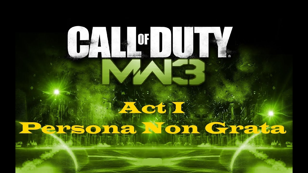 Call Of Duty 8 Modern Warfare 3 Hd Walkthrough Veteran Act I