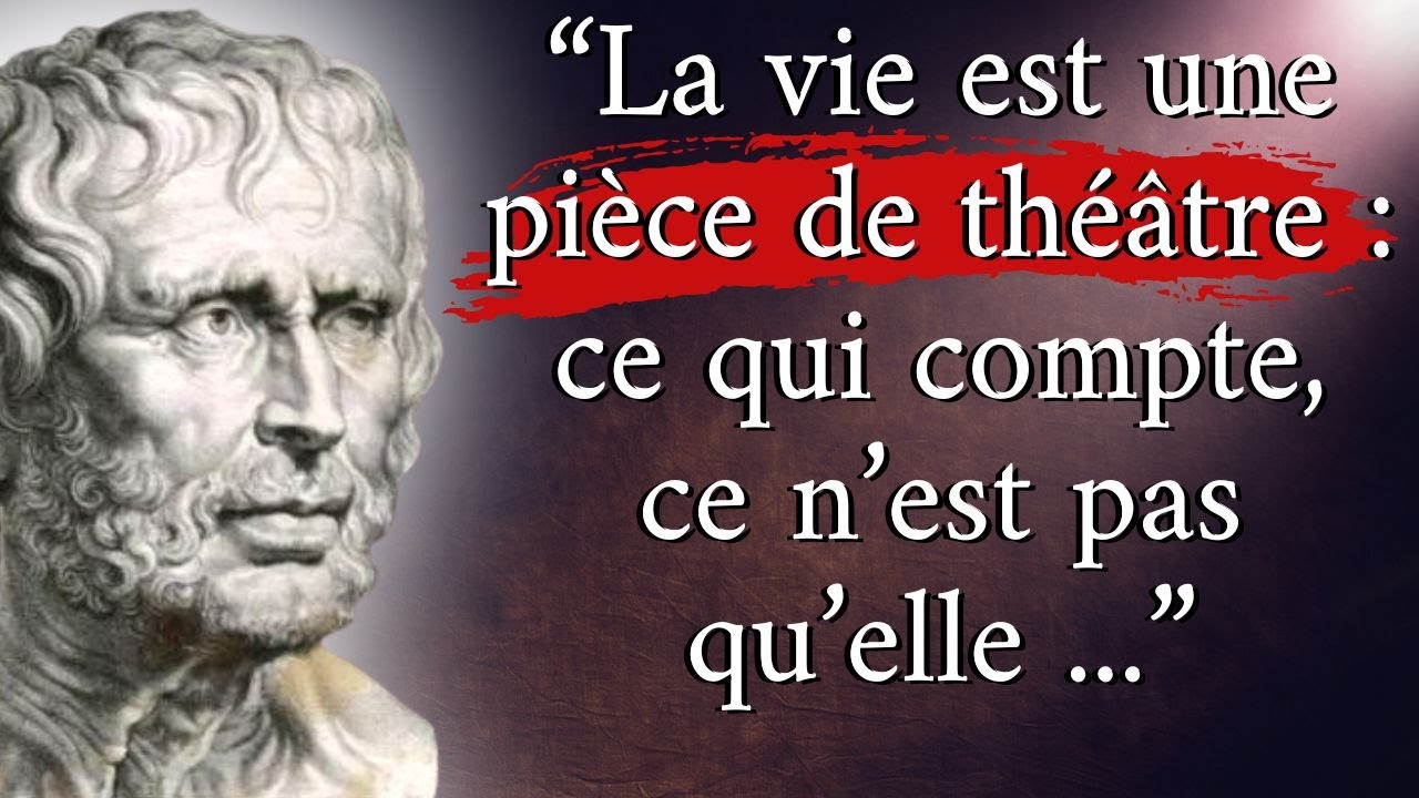 Stoïcisme | Les Plus Belles Citations De Sénèque - YouTube