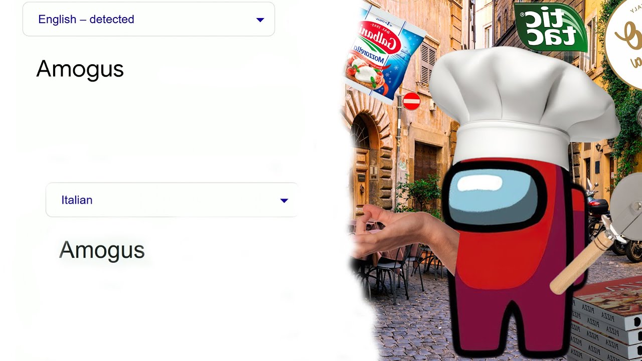 Amogus in different languages meme - YouTube