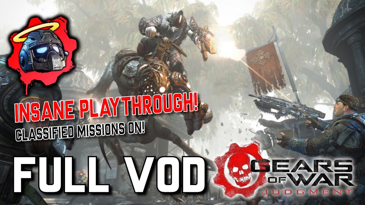 Completing the ultimate challenge! Gears of War Judgment on Insane WITH ...