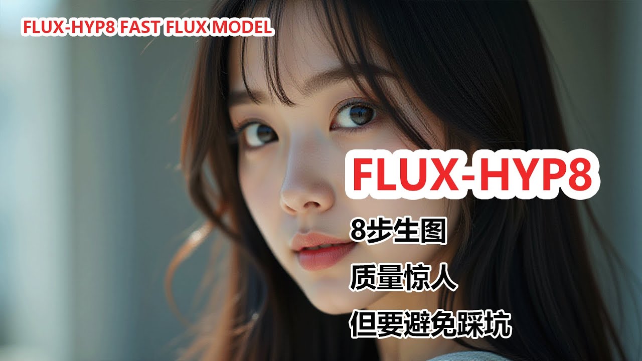 Flux in 8 Steps | Flux模型8步快速出图！Hyper8模型深度测评，速度与质量完美平衡？ - YouTube