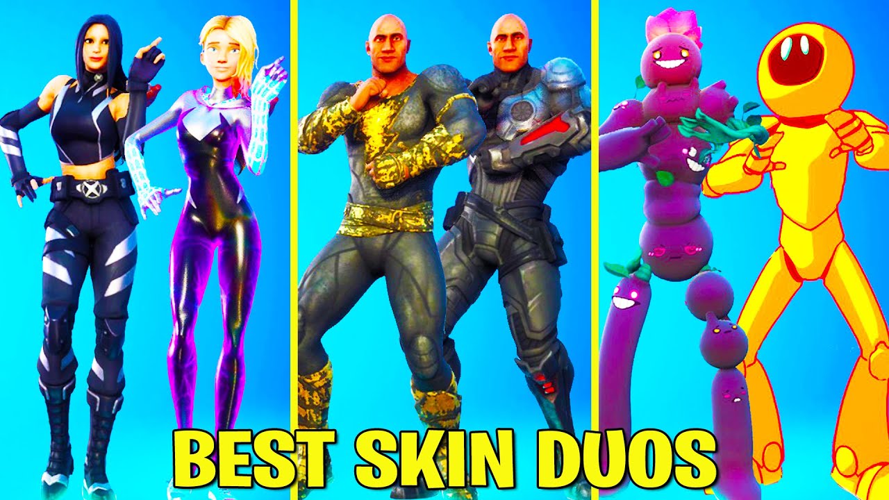 Best Skin Duos With Popular Dances & Emotes in Fortnite! (Feel the Flow ...