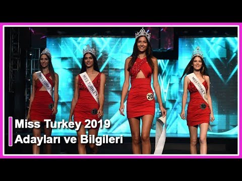 Miss Turkey 2019 Adayları